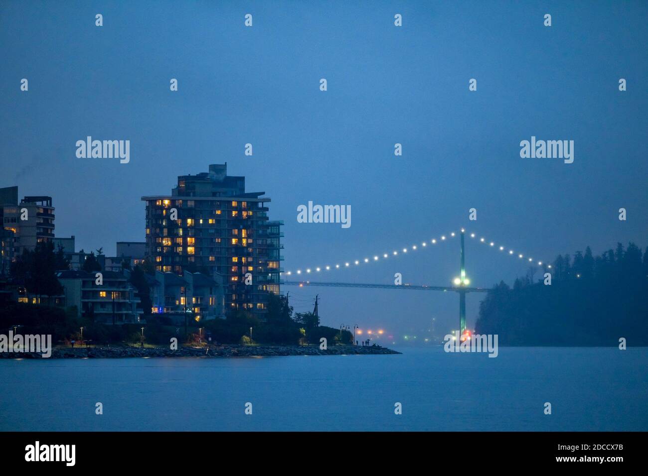 Lions gate bridge ambleside hi-res stock photography and images - Alamy