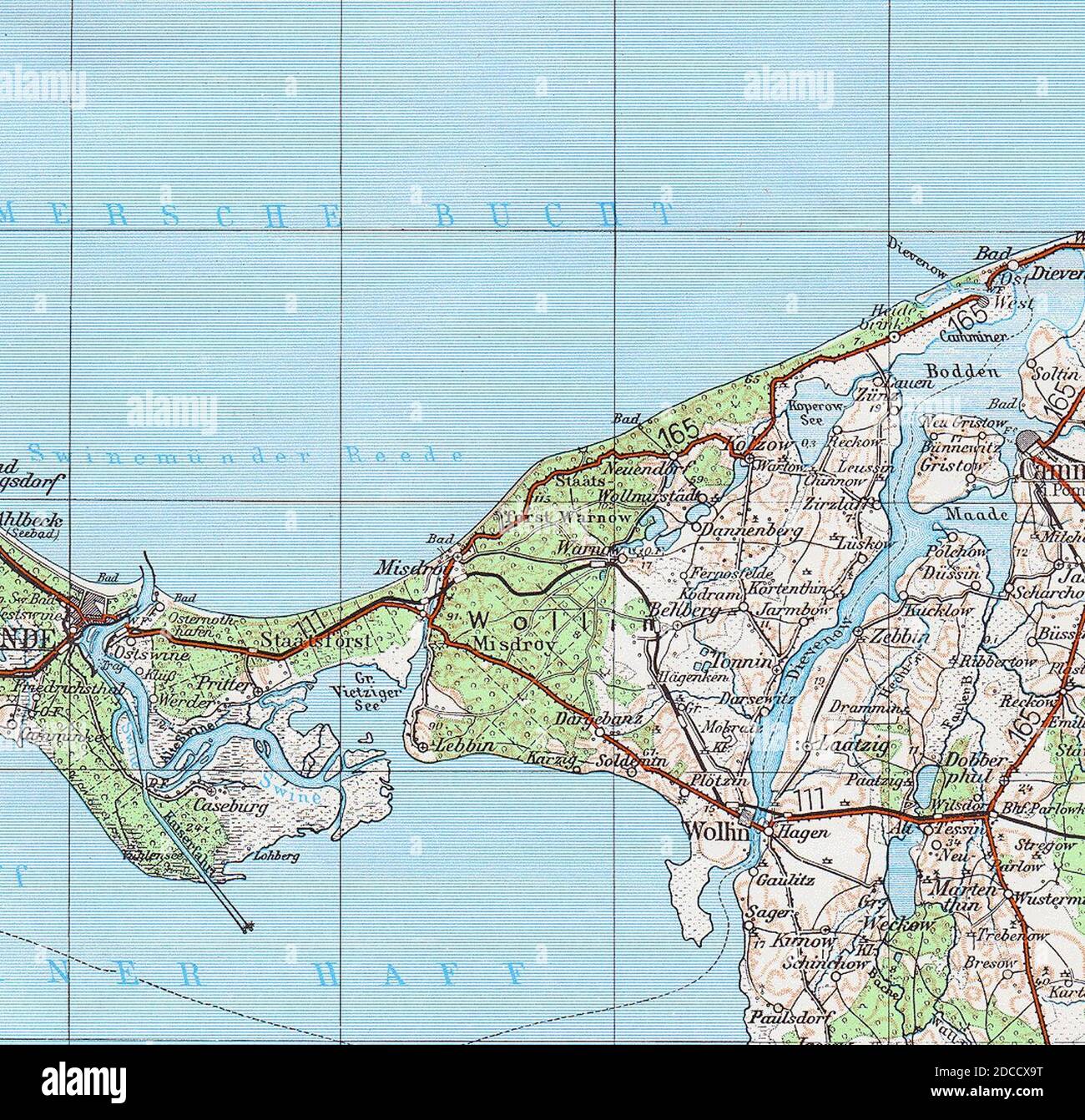 Usedom karte hi-res stock photography and images - Alamy