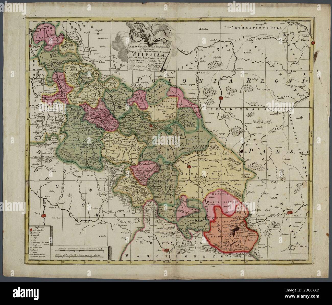 Schlesien karte hi-res stock photography and images - Alamy