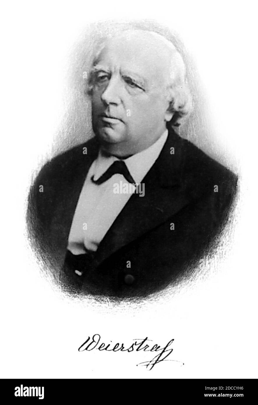 Karl weierstrass Cut Out Stock Images & Pictures - Alamy
