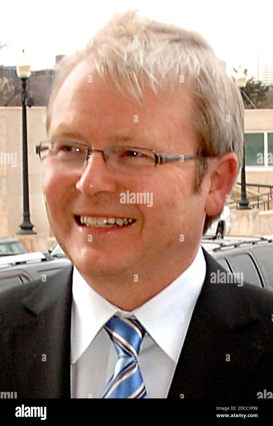 Kevin Rudd headshot Stock Photo - Alamy