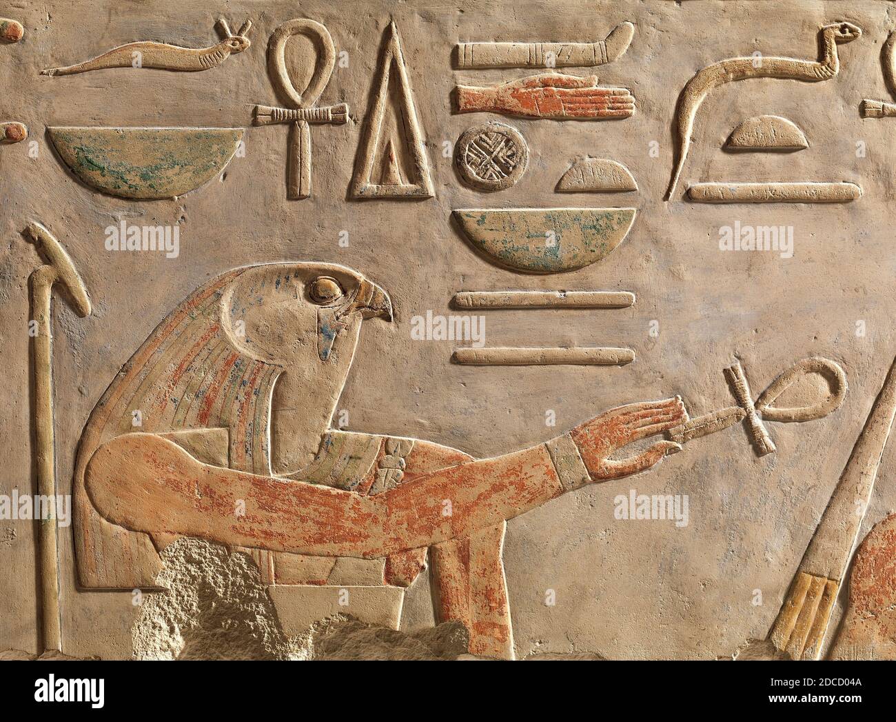 Egyptian ankh hieroglyphs hi-res stock photography and images - Alamy