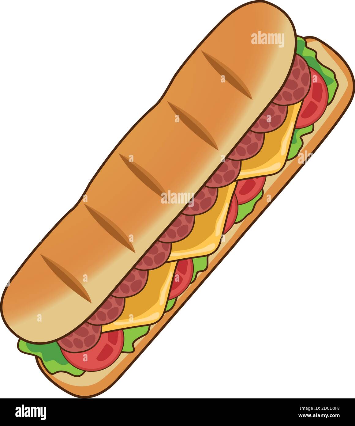 Sub Sandwich Vector