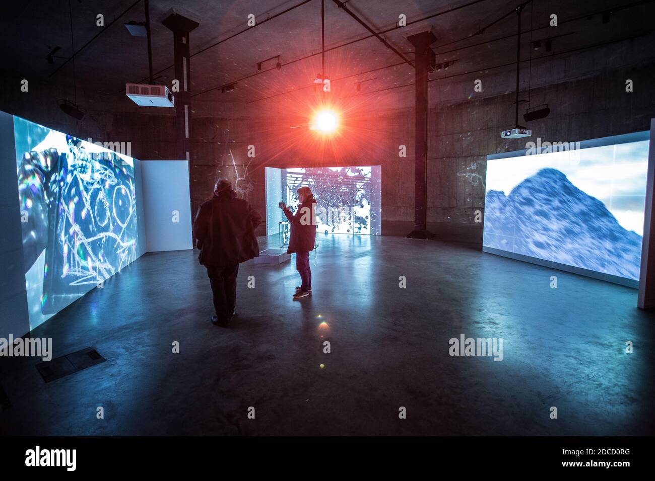 Great Britain / England /London / The Tanks at Tate Modern Stock Photo ...