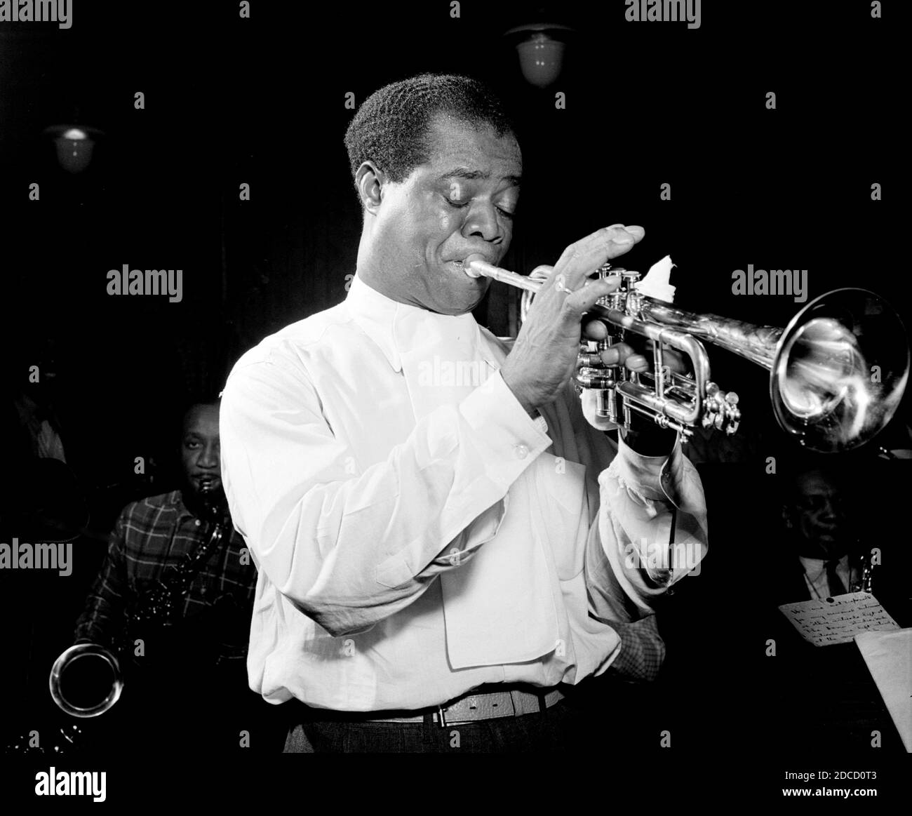 Louis Armstrong, American Jazz Musician Stock Photo - Alamy
