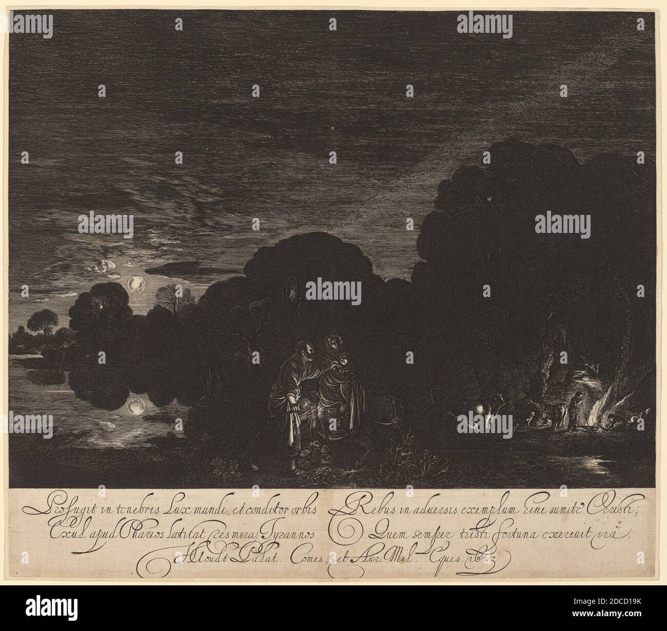 The flight into egypt adam elsheimer hi-res stock photography and ...