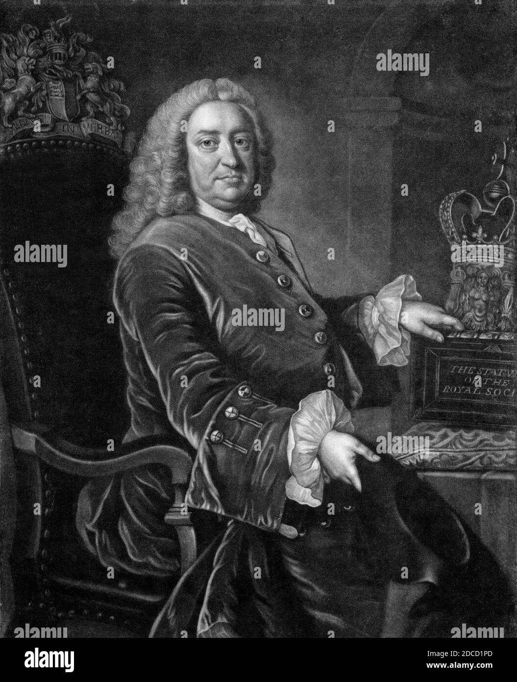 Martin Folkes, English Mathematician Stock Photo - Alamy