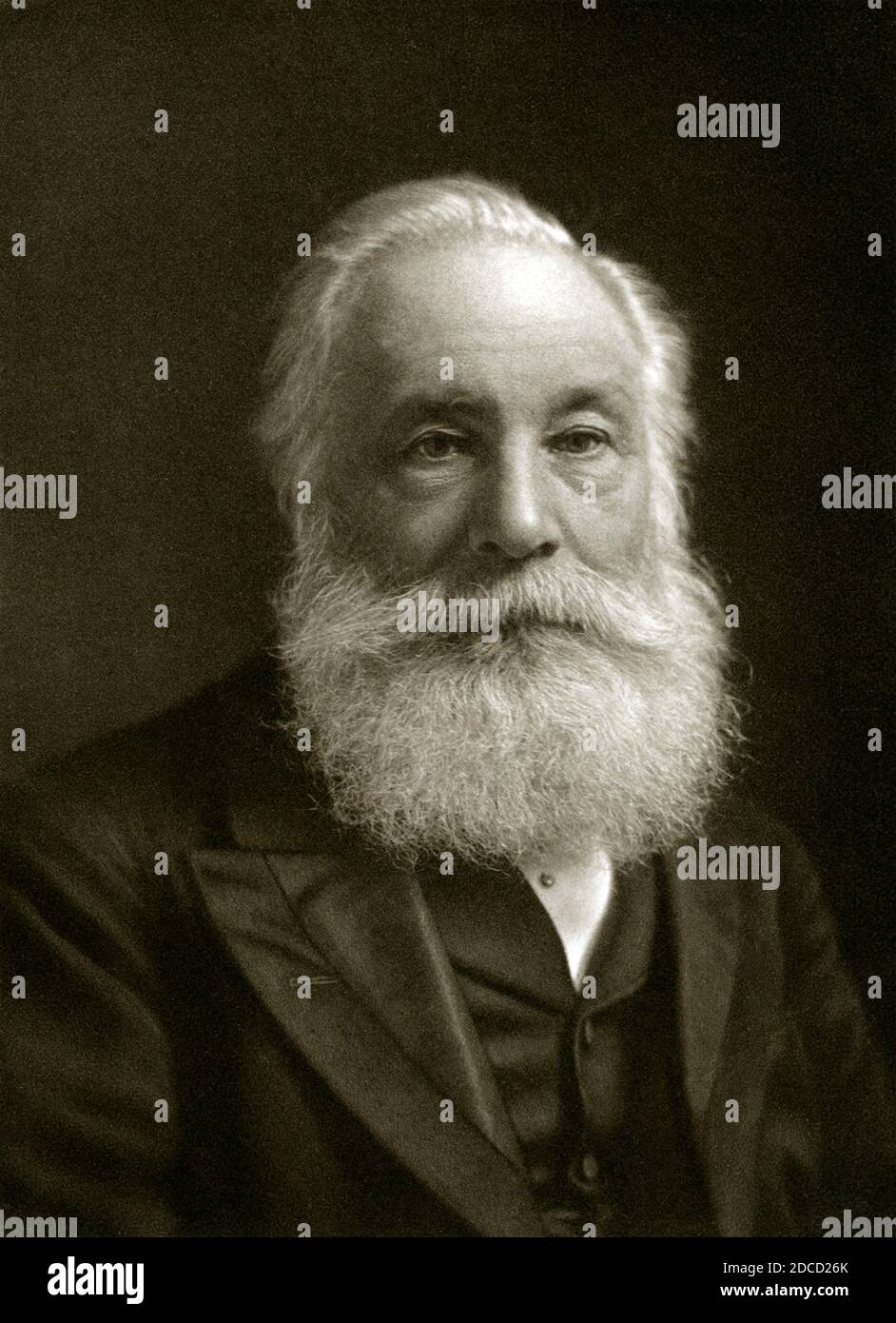 William Henry Perkin, English Chemist Stock Photo - Alamy