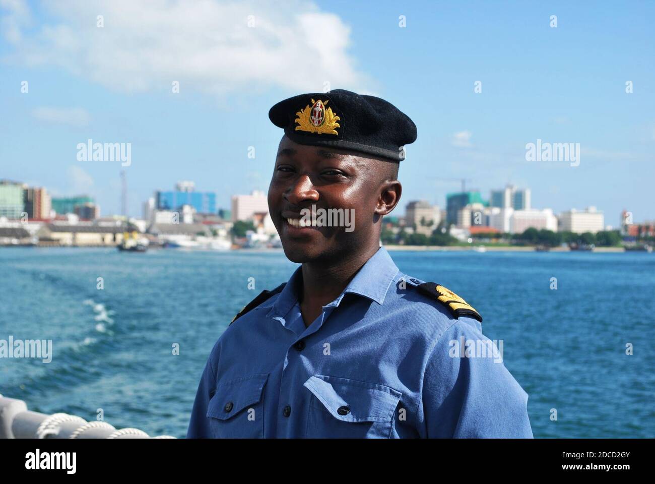 Kenyan navy Captain, 2010 Stock Photo - Alamy