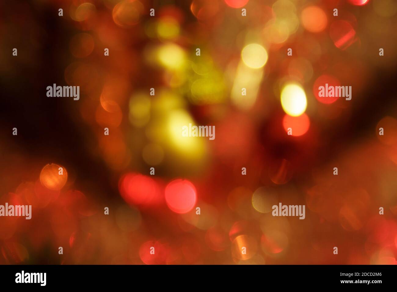 Christmas tree with blur effect. Traditional holidays Stock Photo - Alamy