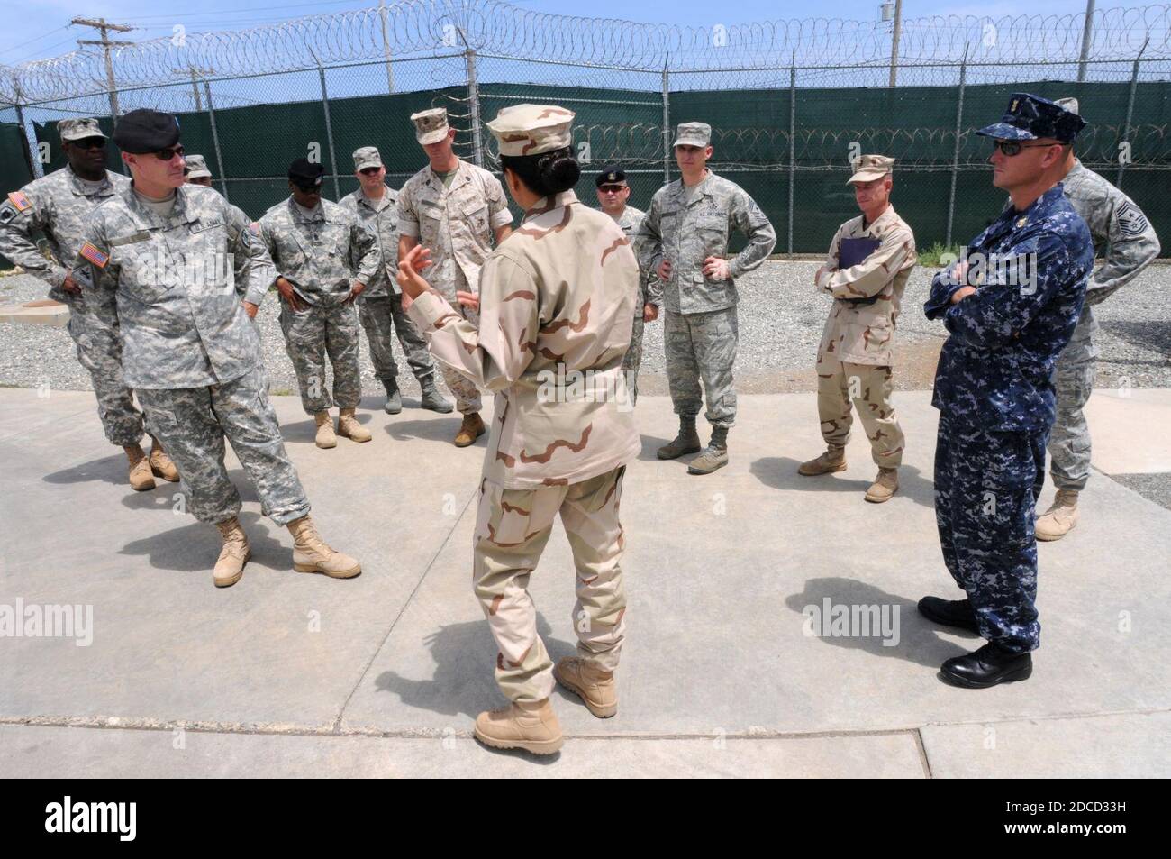 Keystone Visits Joint Task Force Guantanamo Stock Photo - Alamy