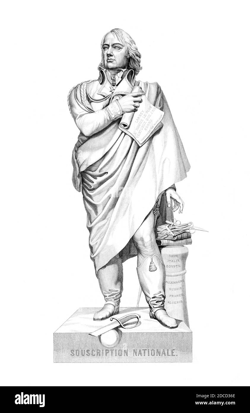 Dominique Jean Larrey, French Military Surgeon Stock Photo - Alamy