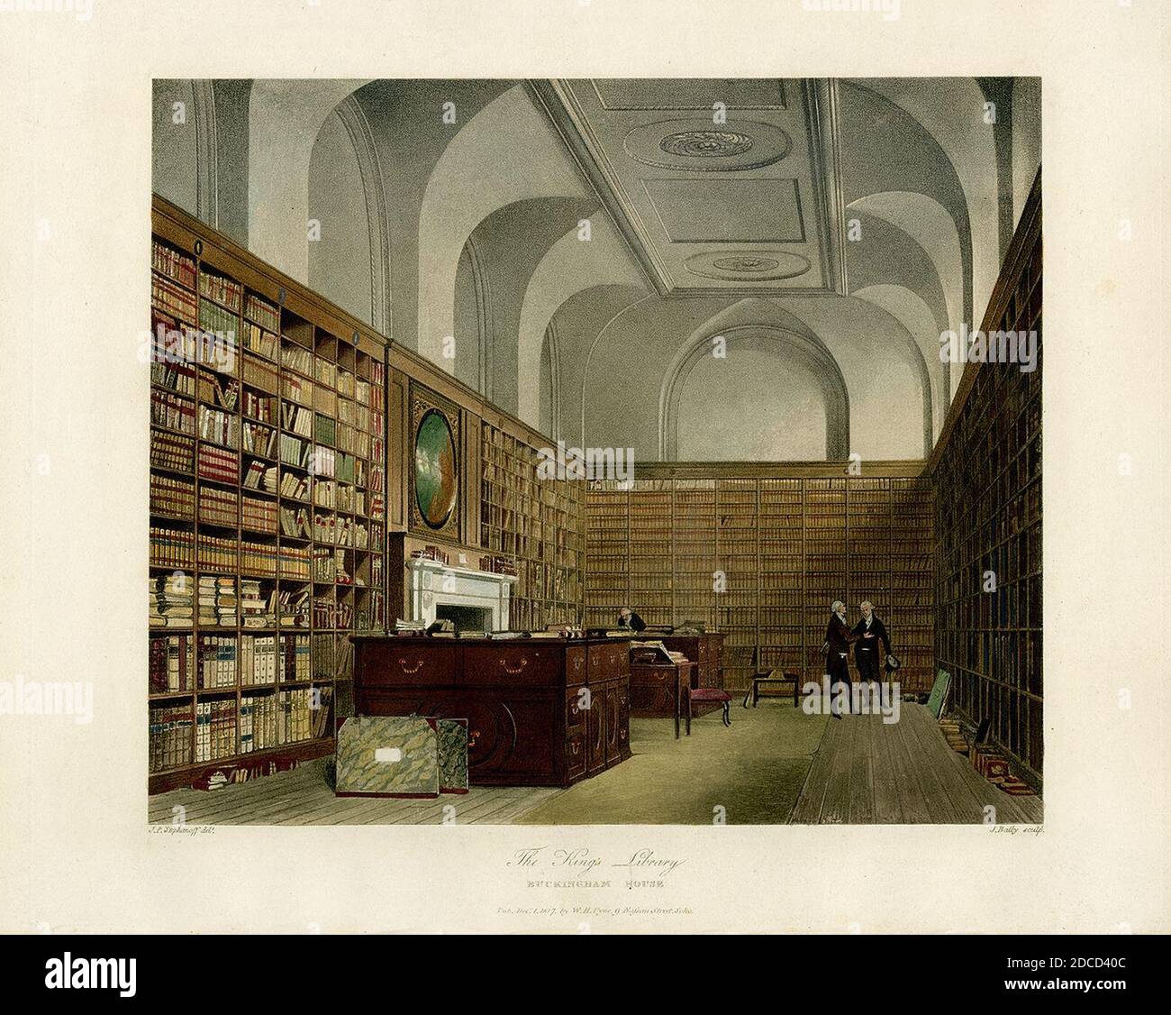 Buckingham house the history of the royal residences 1819 hi-res stock ...