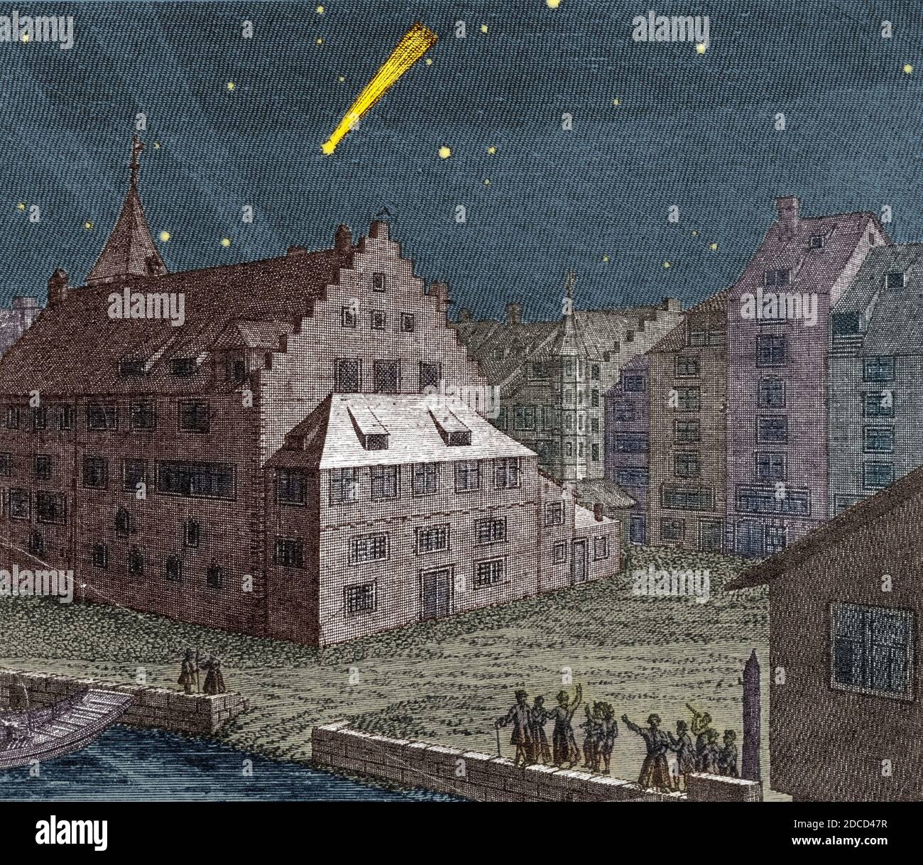 Comet of 1742 Stock Photo - Alamy