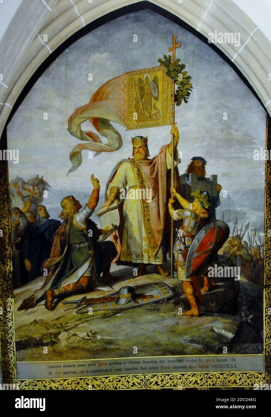 King of the Holy Roman German Empire Henry I. the Fowler Stock Photo ...