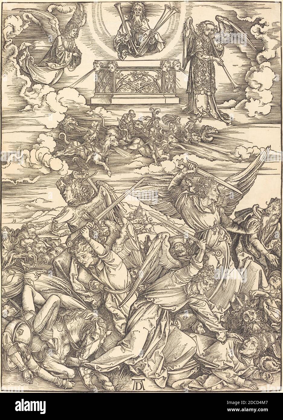 Albrecht Dürer, (artist), German, 1471 - 1528, The Four Avenging Angels ...