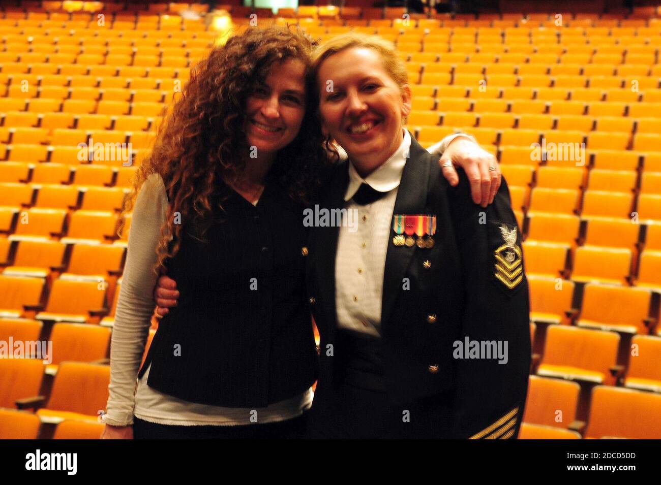 Kim Reisinger and Christina Bayes Stock Photo - Alamy