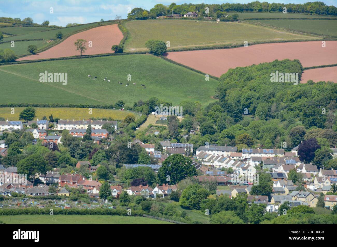 Patchwork of small fields hi-res stock photography and images - Alamy