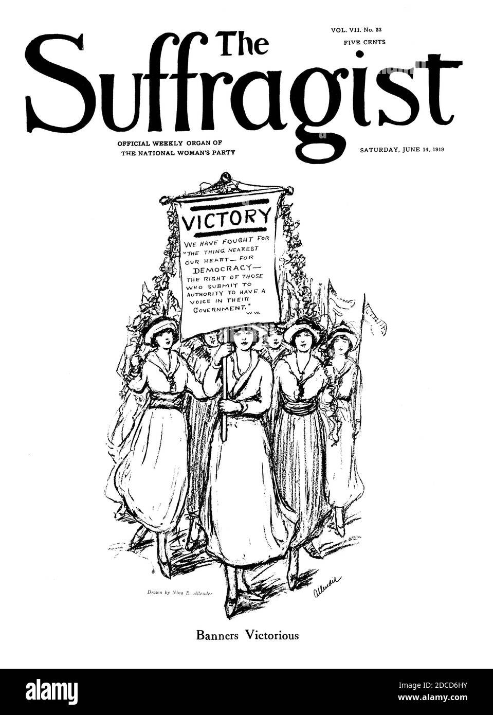 The Suffragist, 1919 Stock Photo - Alamy