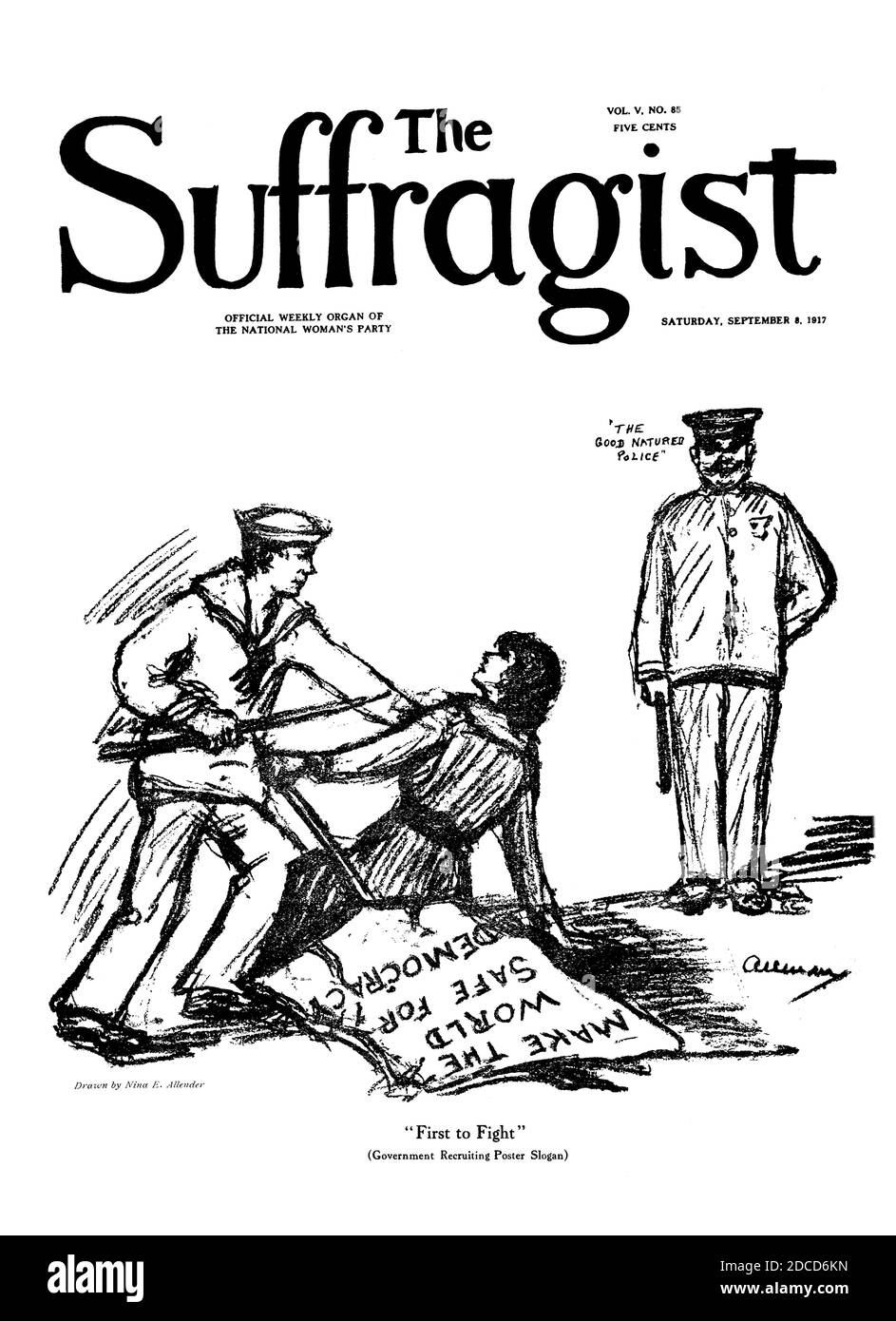 19th amendment cartoon hi-res stock photography and images - Alamy