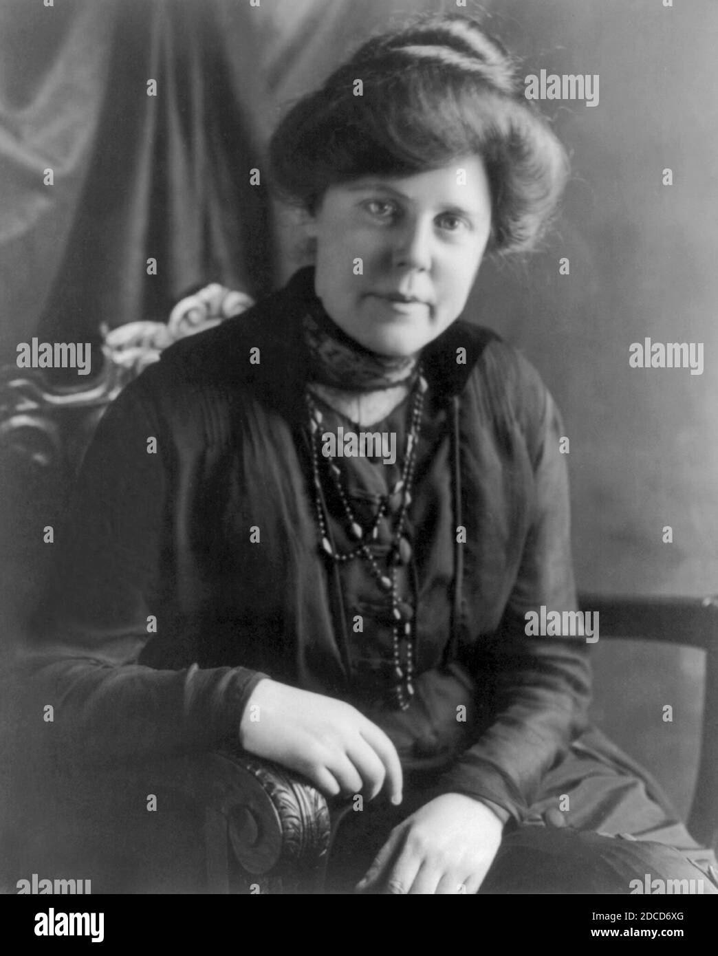 Lucy Burns, American Suffragette Stock Photo - Alamy