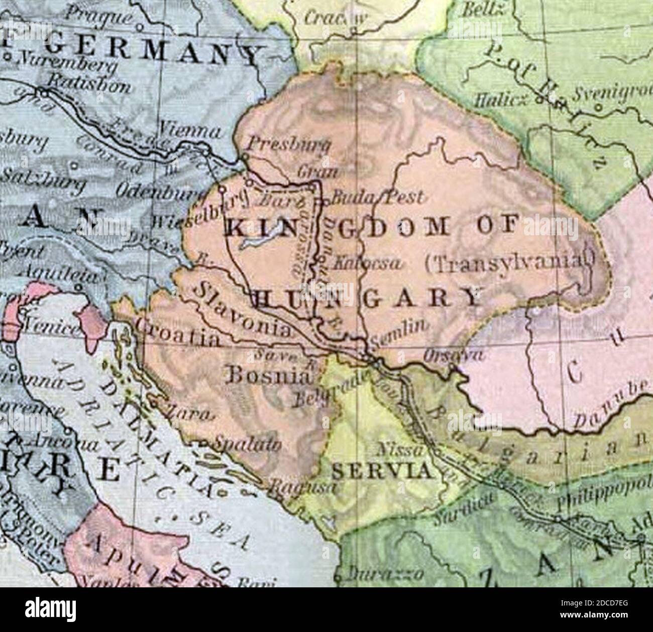 Kingdom of Hungary 1102 Stock Photo - Alamy