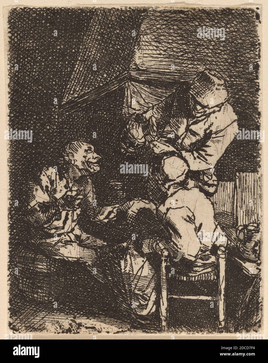Cornelis Bega, (artist), Dutch, 1631/1632 - 1664, The Group at the ...