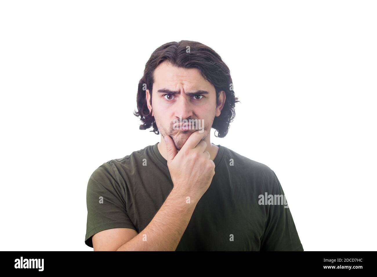 Suspicious person hi-res stock photography and images - Alamy