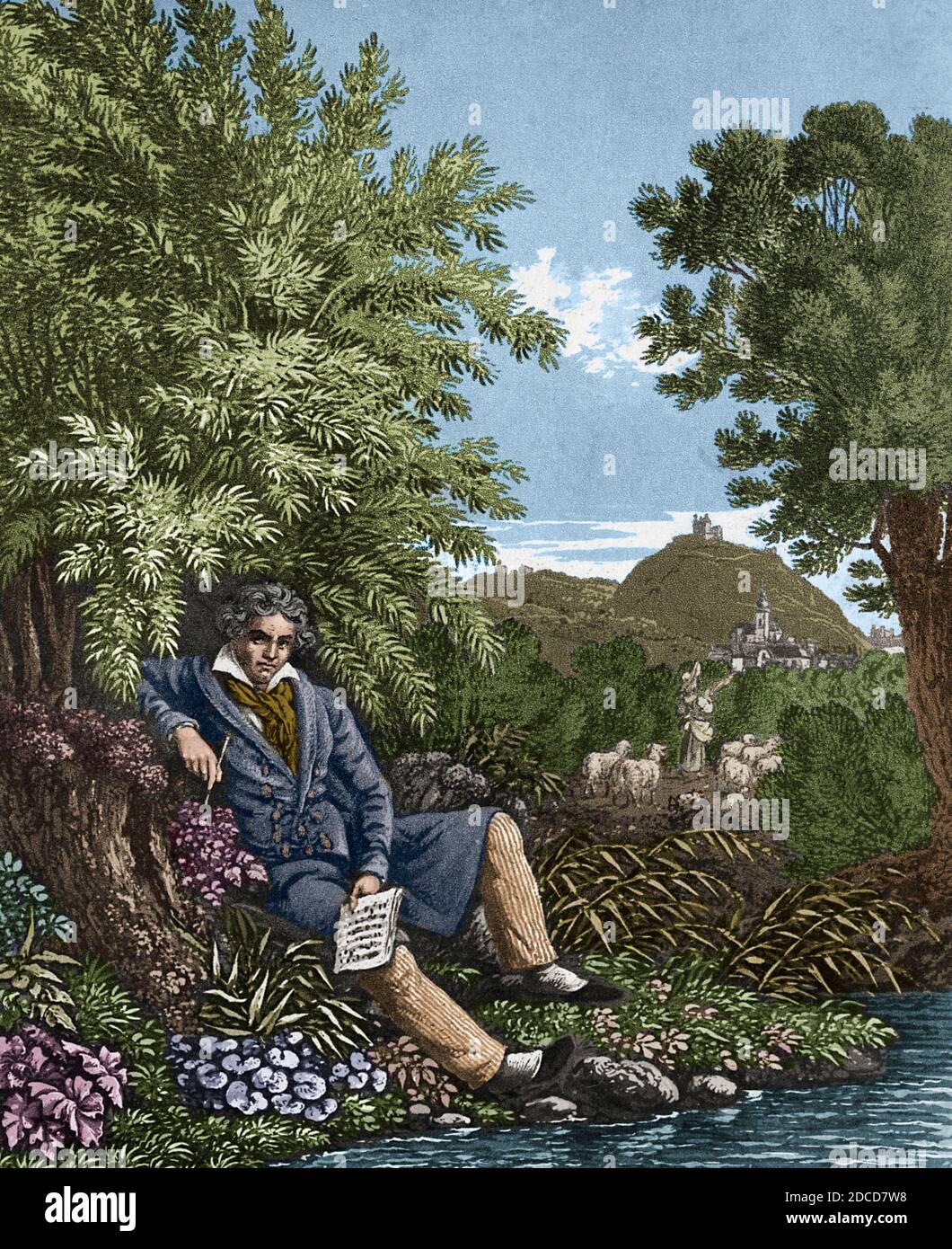 Ludwig van beethoven young man hi-res stock photography and images - Alamy