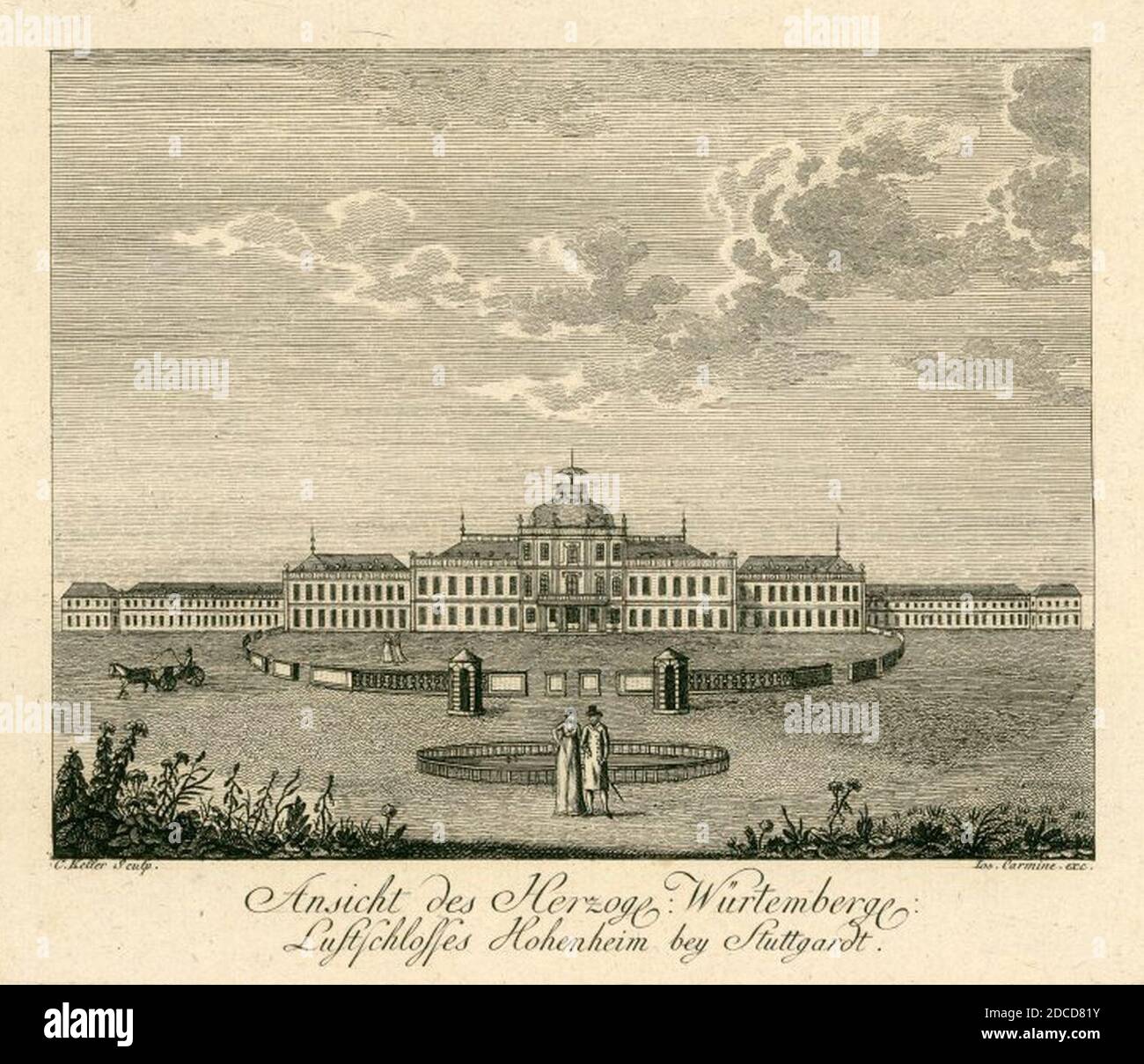 Schloss hohenheim hi-res stock photography and images - Alamy