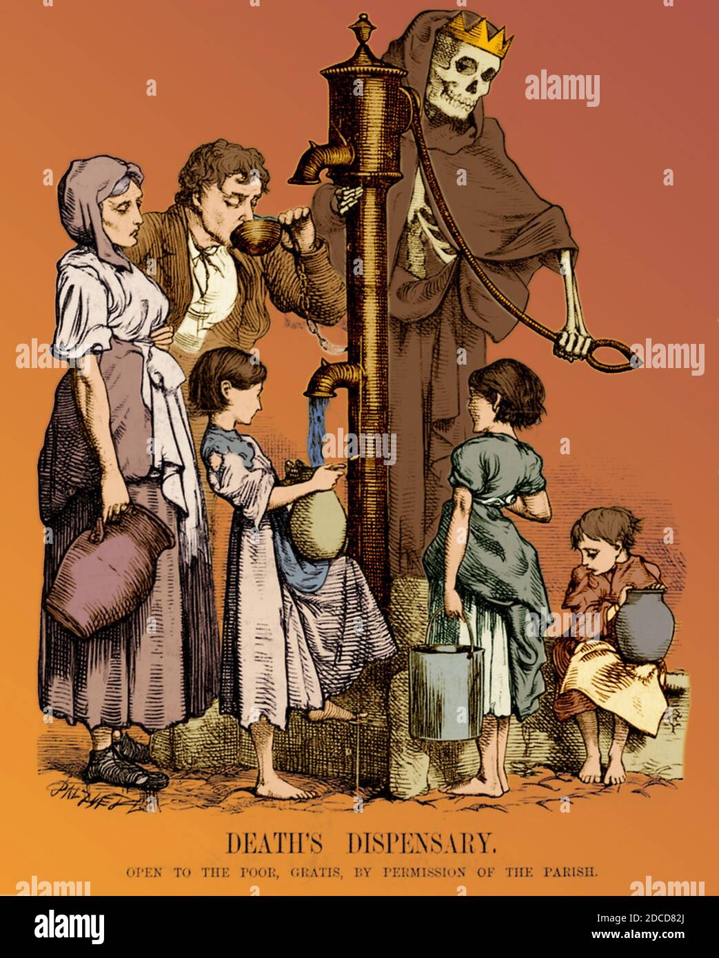 Cholera 19th century hi-res stock photography and images - Alamy