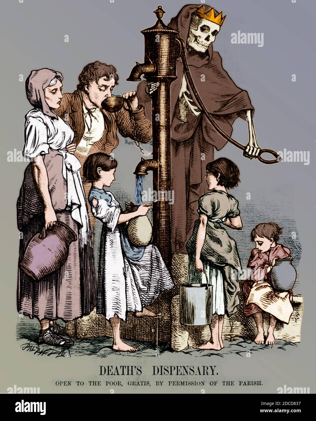 Wall Hangings Home & Living apocalypse Die Pest dead drawing Plague ...