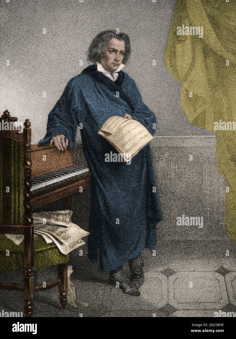 Ludwig van Beethoven, German Composer Stock Photo - Alamy