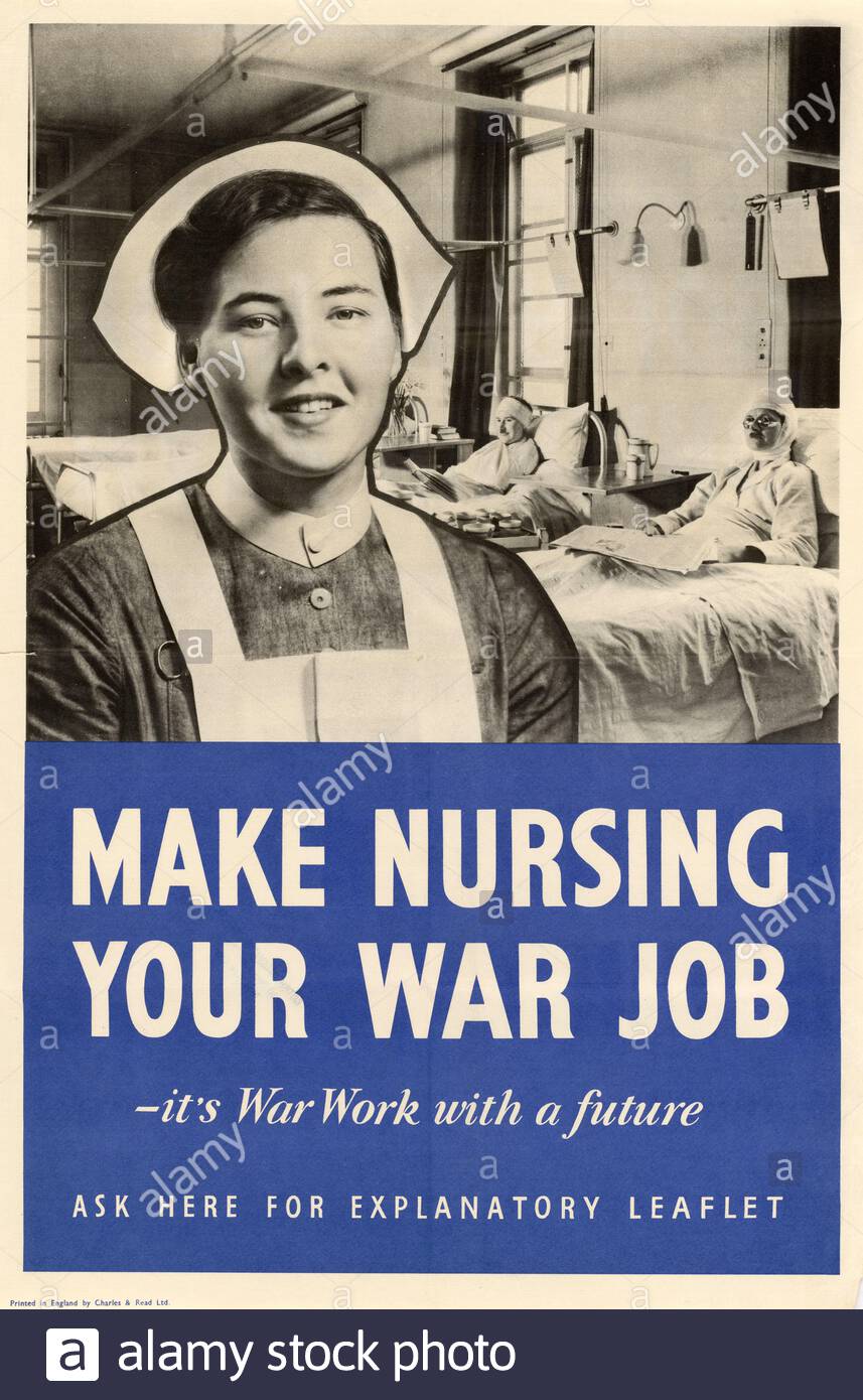 Women ww2 poster british hi-res stock photography and images - Alamy