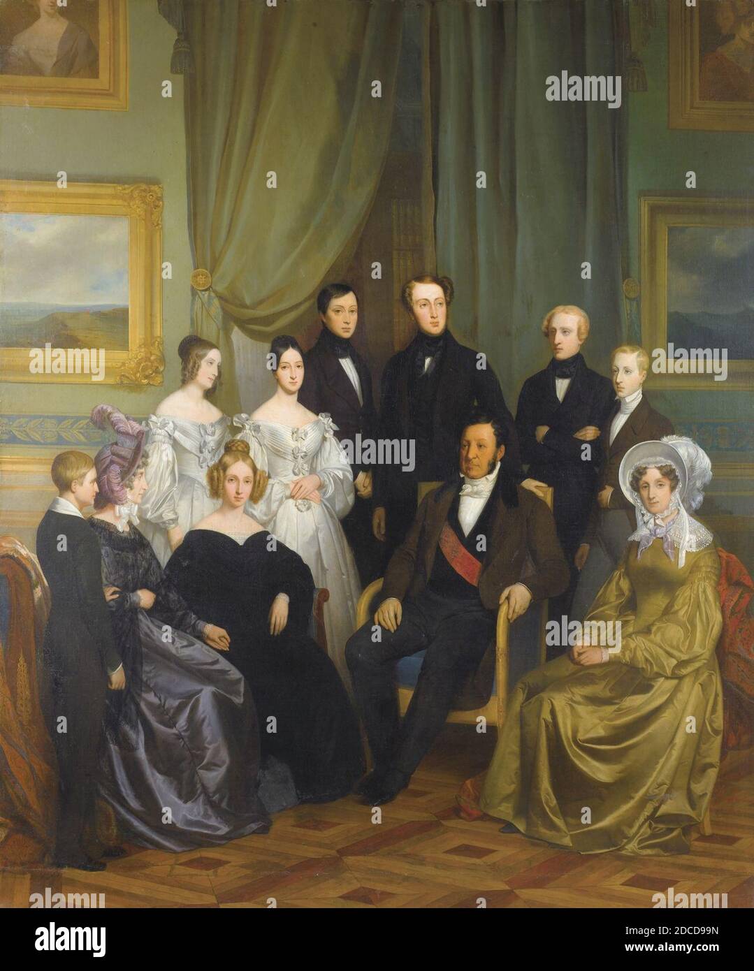 King Louis Philippe of France and his family Stock Photo - Alamy