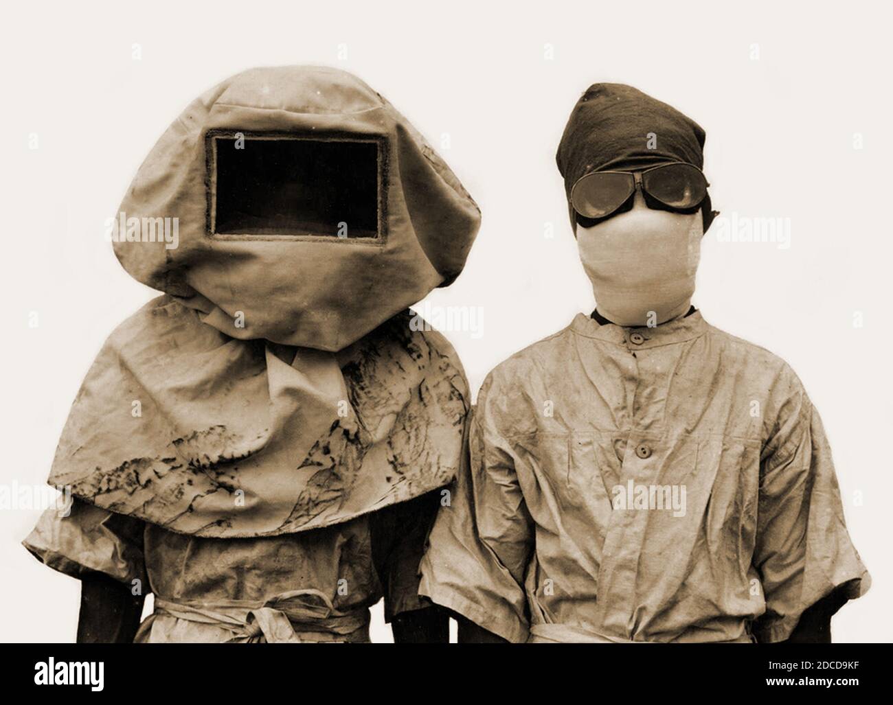 Plague Prevention Suits, 1912 Stock Photo - Alamy