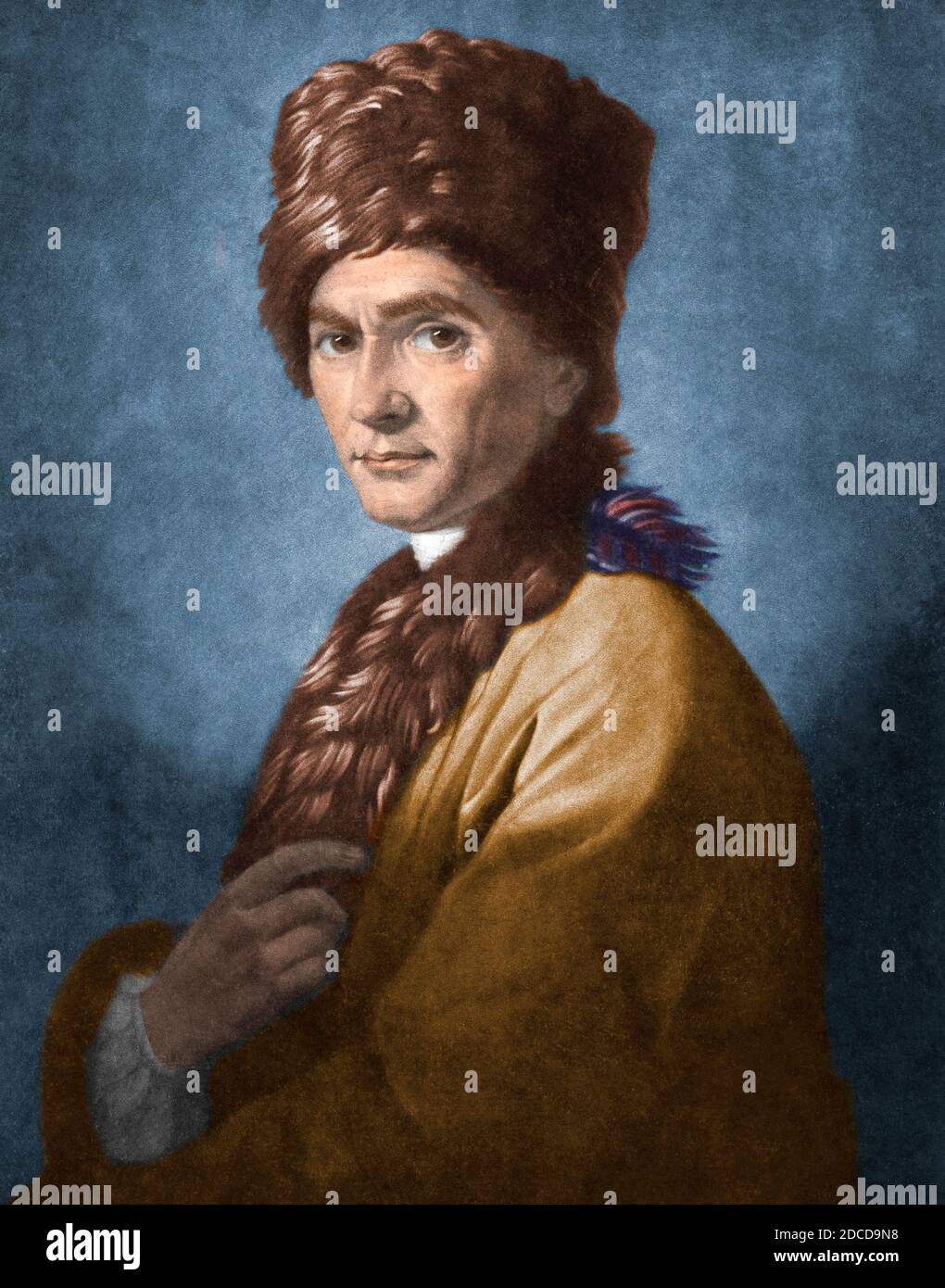 Jean-Jacques Rousseau, Swiss Philosopher Stock Photo - Alamy