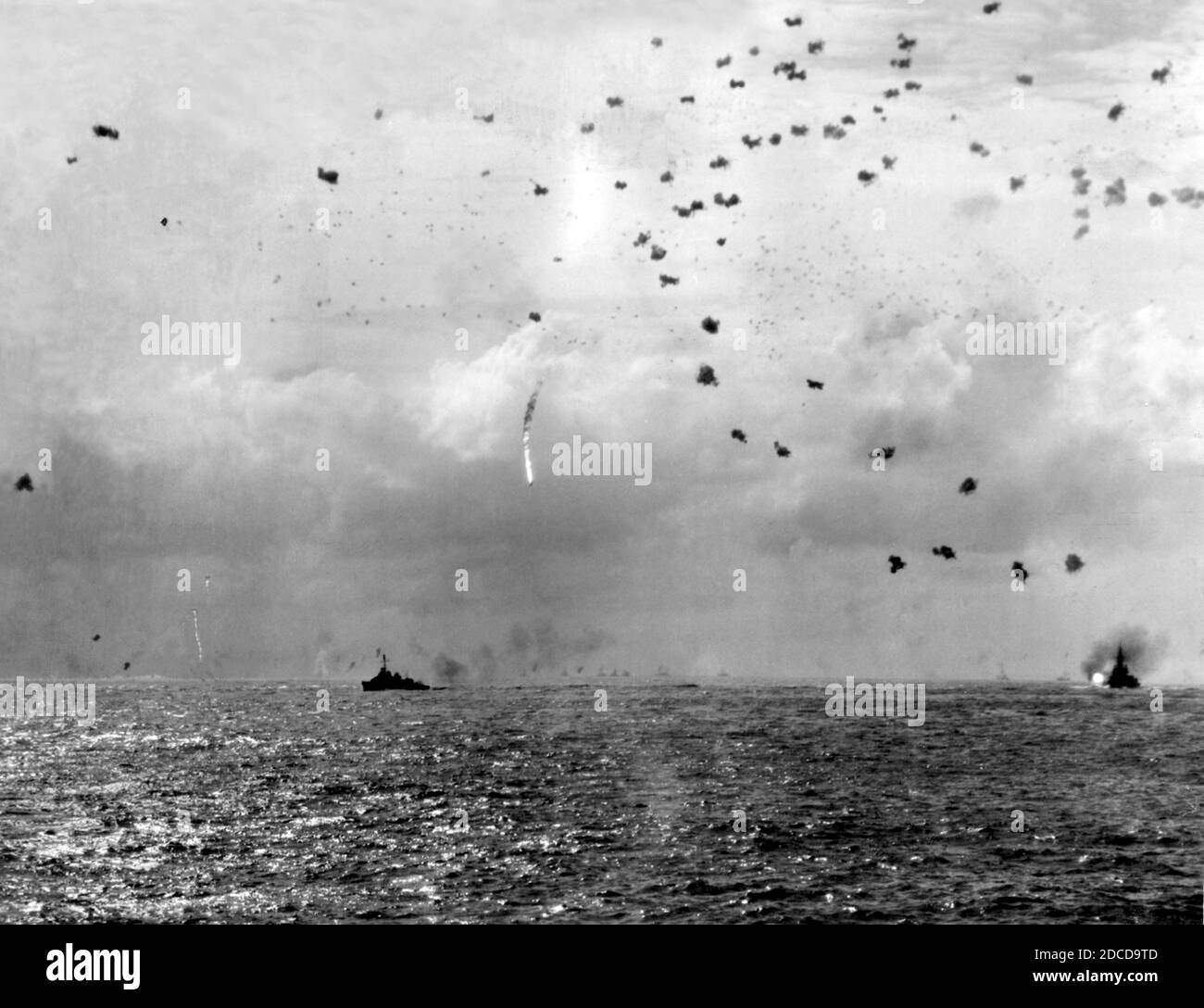 WWII, Battle of Okinawa, Kamikaze, 1945 Stock Photo - Alamy