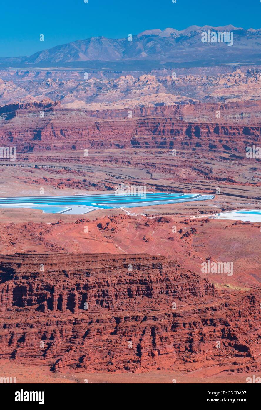 Texas gulf potash pond hi-res stock photography and images - Alamy