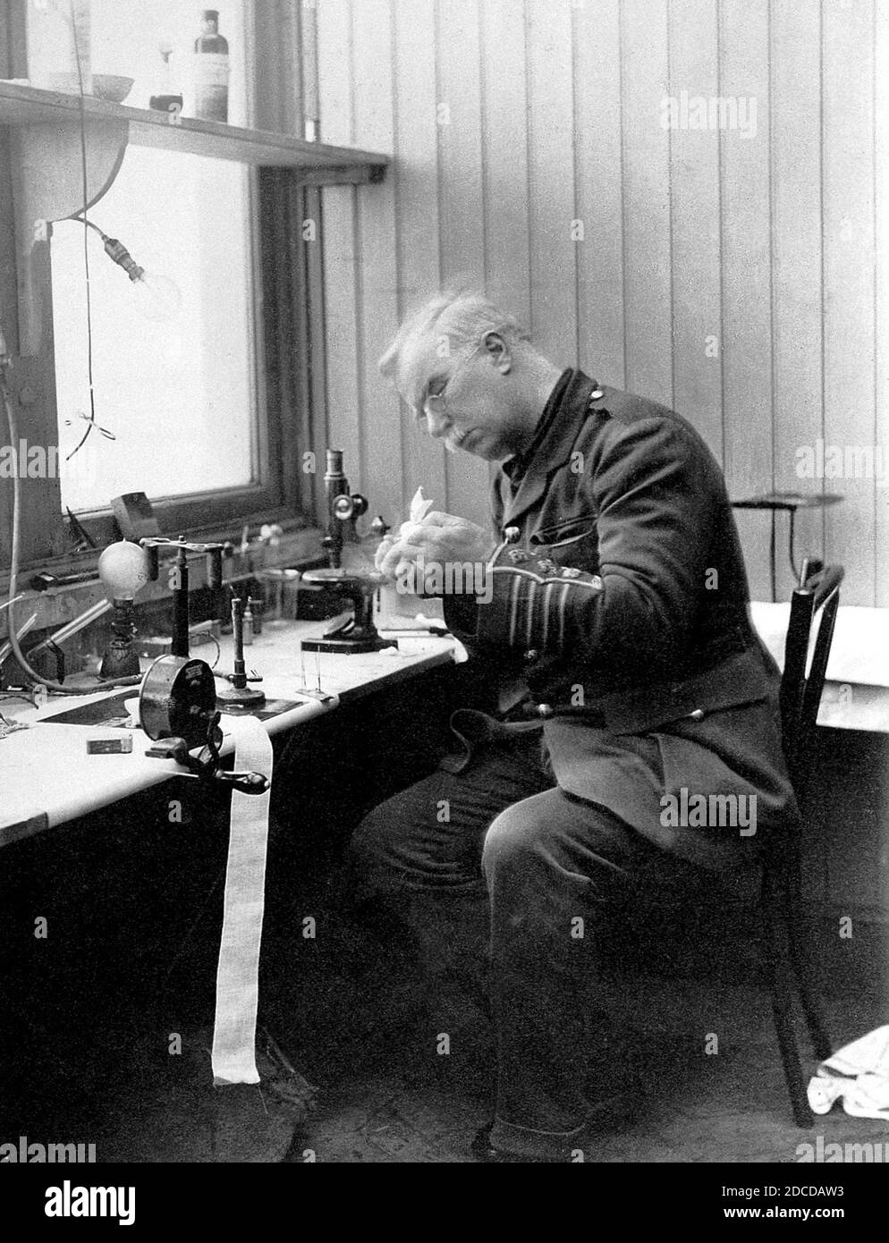 Almroth Wright, British Bacteriologist Stock Photo - Alamy