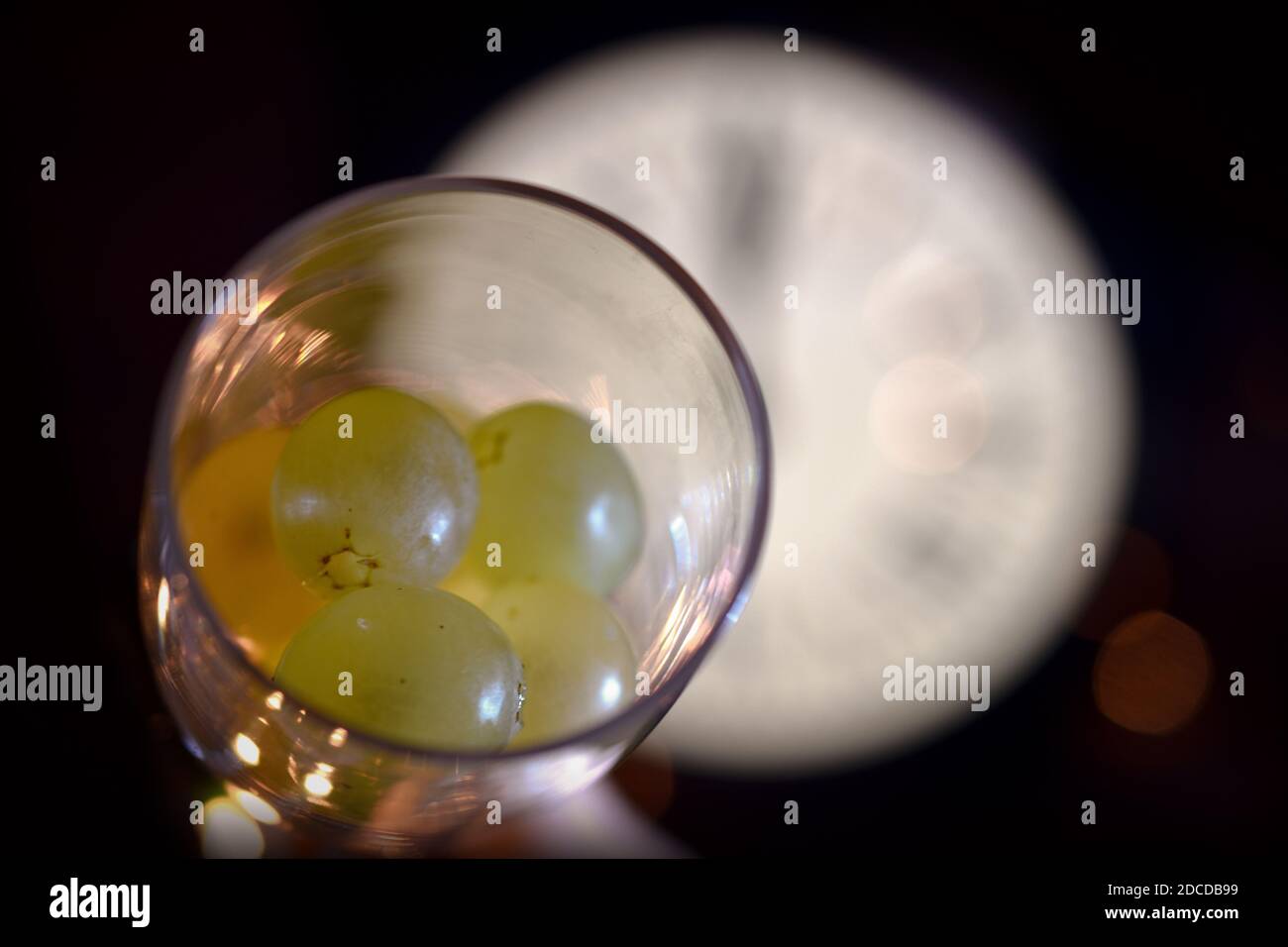 CELEBRATION OF THE NEW YEAR, TRADITION OF TWELVE GRAPES OF LUCK WITH ...