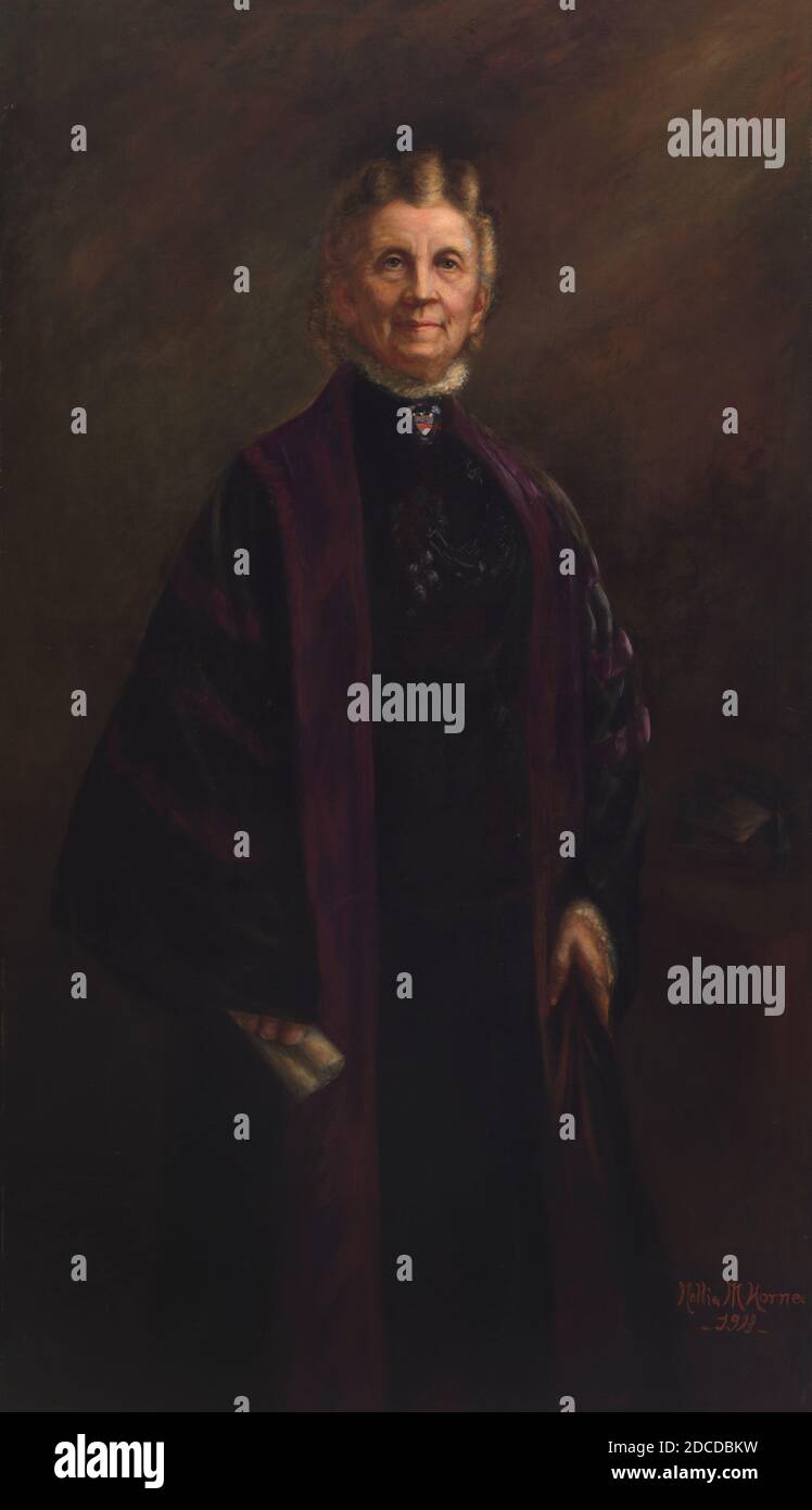 Belva Lockwood, American Attorney and Politician Stock Photo - Alamy
