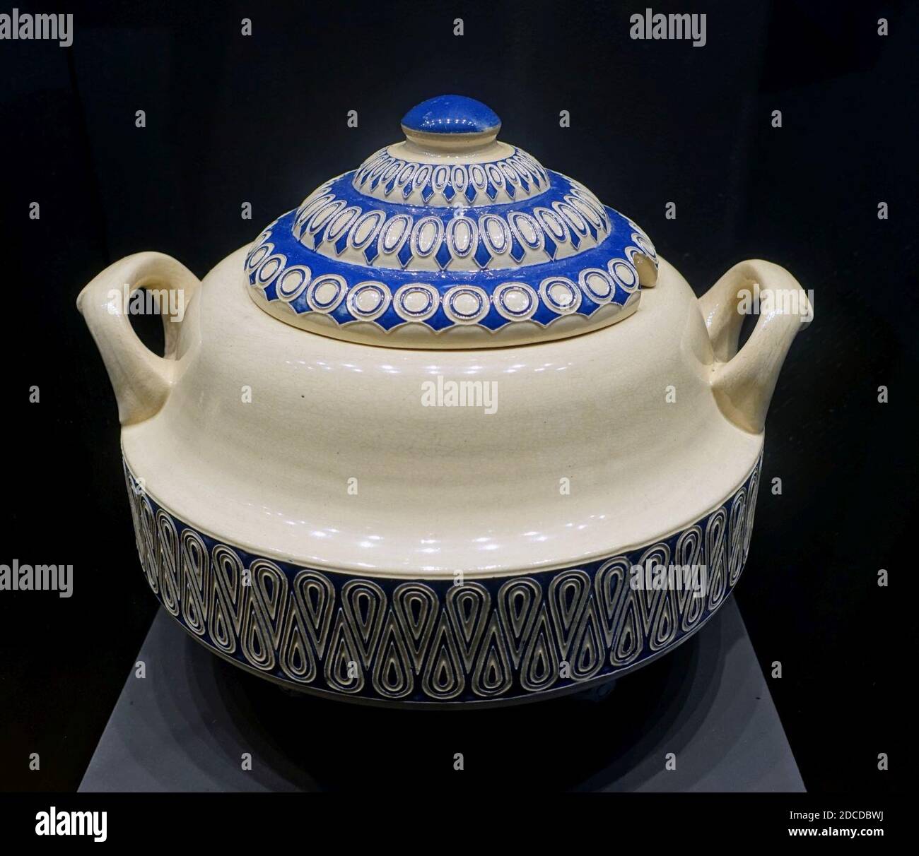 Kitchen container by Albin Muller, 1908-1912, earthenware Stock Photo ...