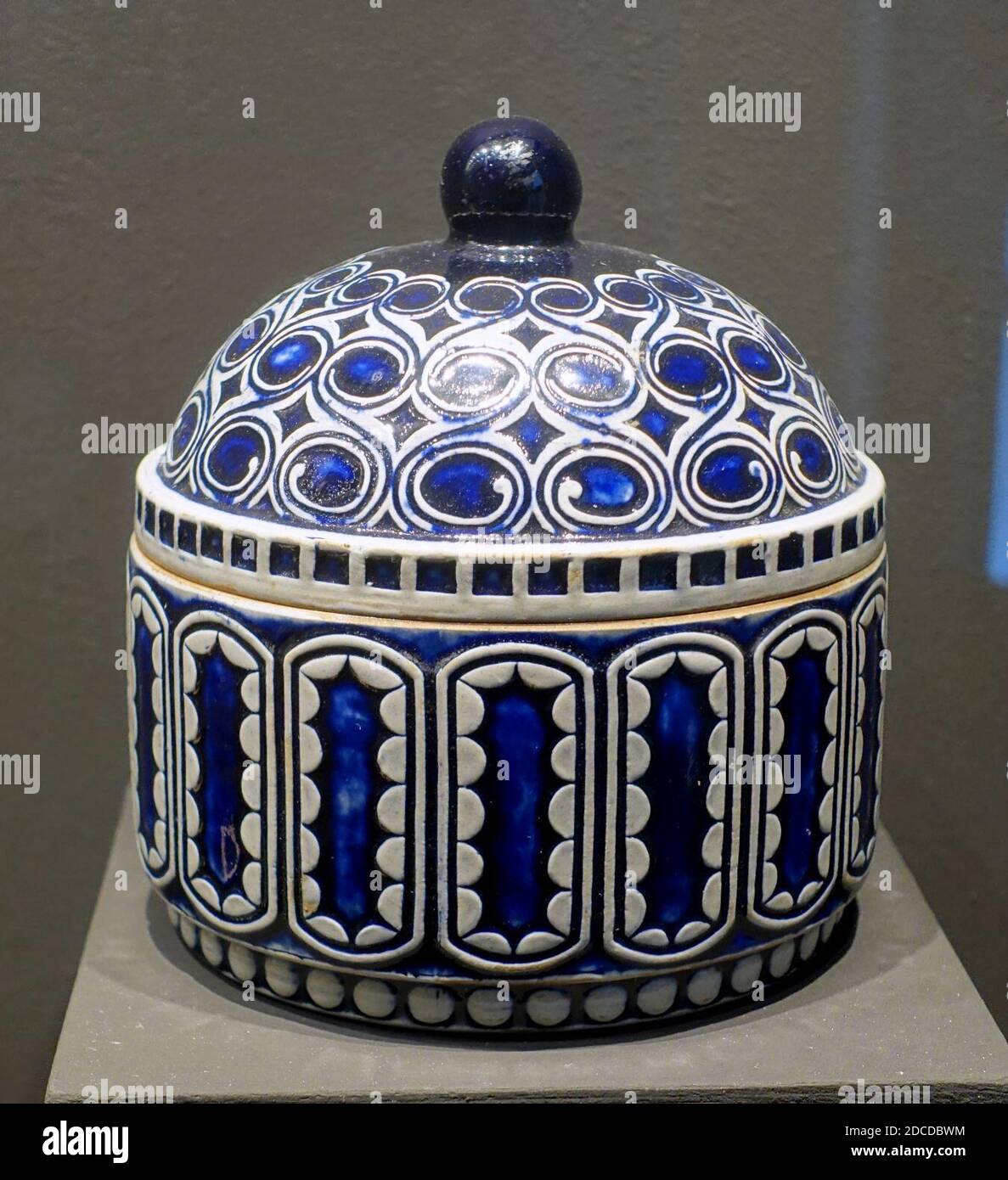 Kitchen container by Albin Muller, 1908-1912, earthenware Stock Photo ...