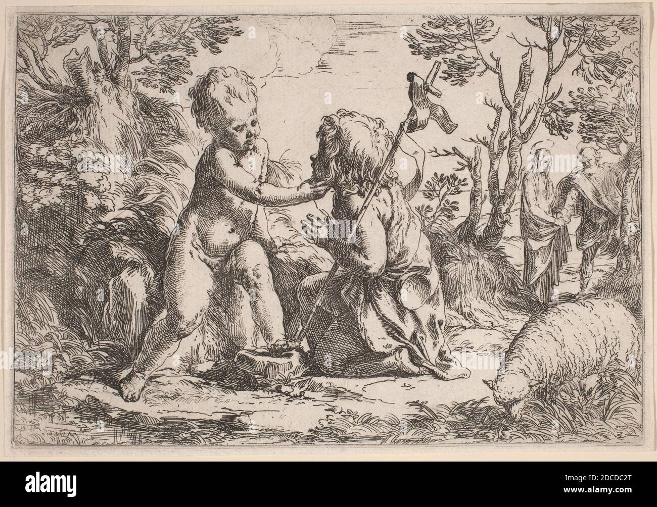 Guido Reni, (artist), Bolognese, 1575 - 1642, The Infant Jesus and ...