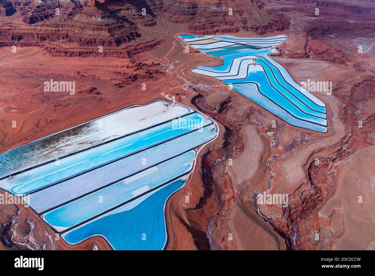 Texas gulf potash pond hi-res stock photography and images - Alamy