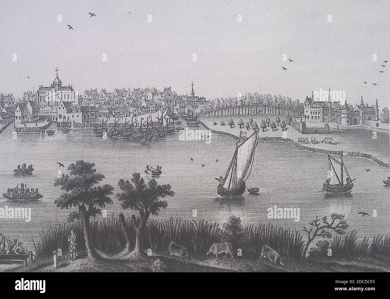 Kasteel Temse - 1621 Stock Photo - Alamy