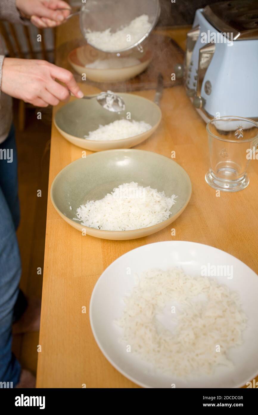 Rice bowls hi-res stock photography and images - Alamy
