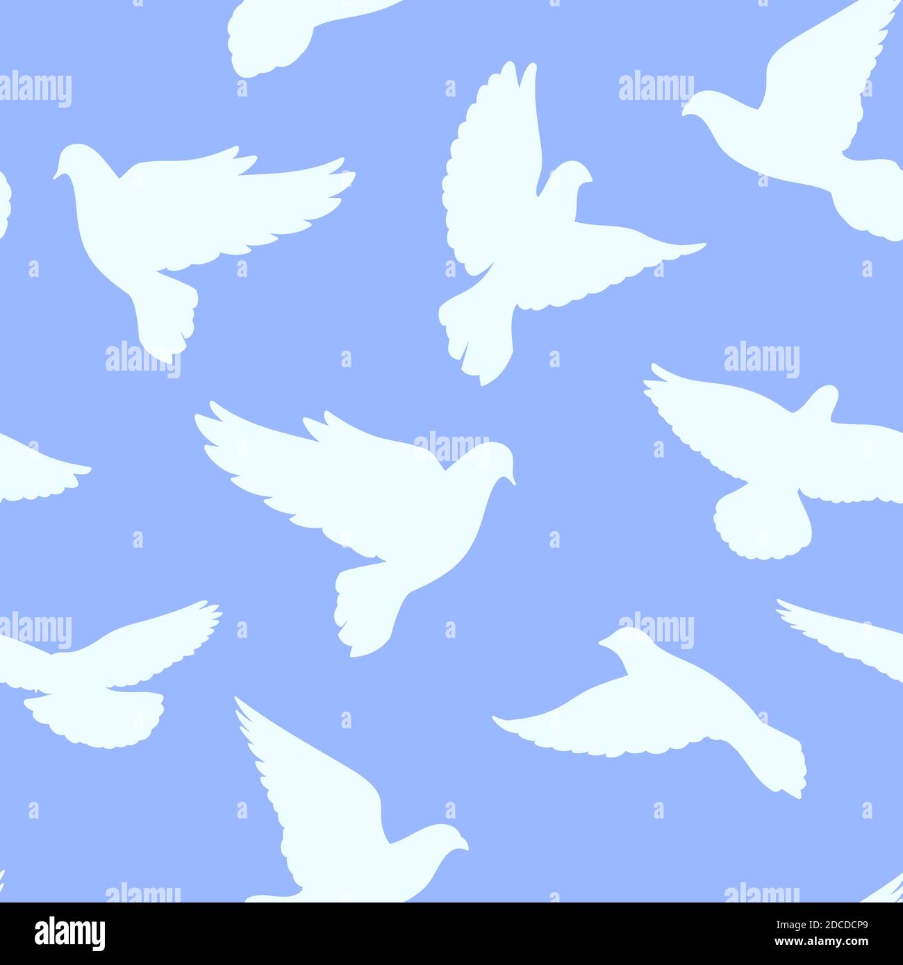 Dove flying on sky Stock Vector Images - Alamy