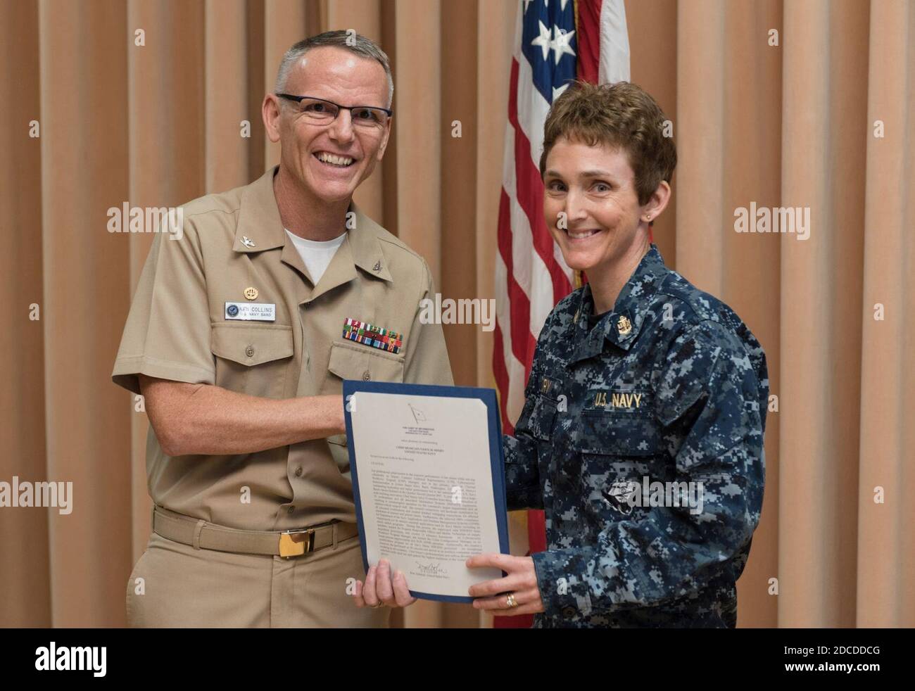 Kenneth Collins and Dawn Henry Stock Photo - Alamy